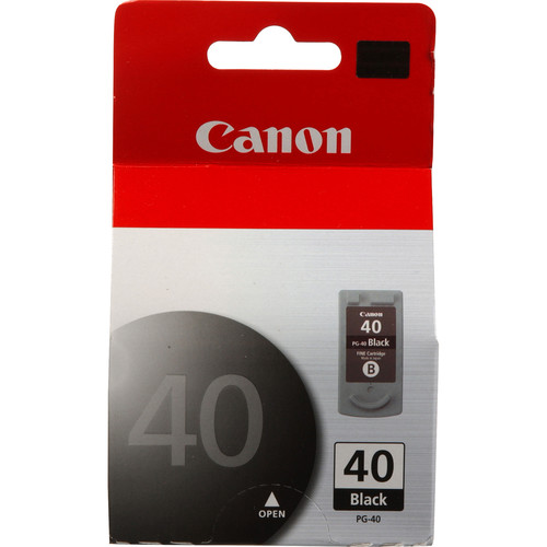 Canon PG-40 Black Ink Cartridge 0615B002 B&H Photo Video