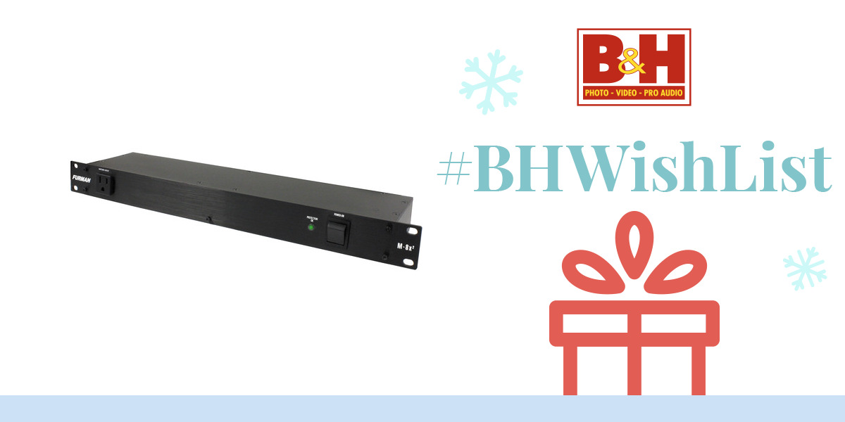 Furman M-8x2 Merit Series 8 Outlet Power Conditioner & M-8X2