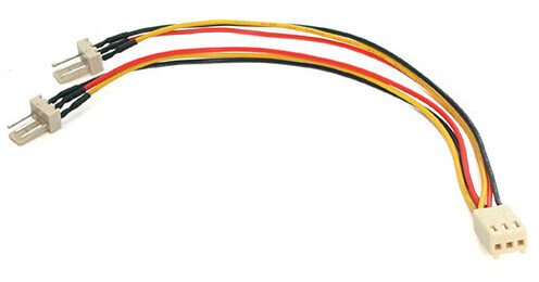 StarTech TX3 Fan Power Splitter Y-Cable (6") TX3SPLITTER B&H