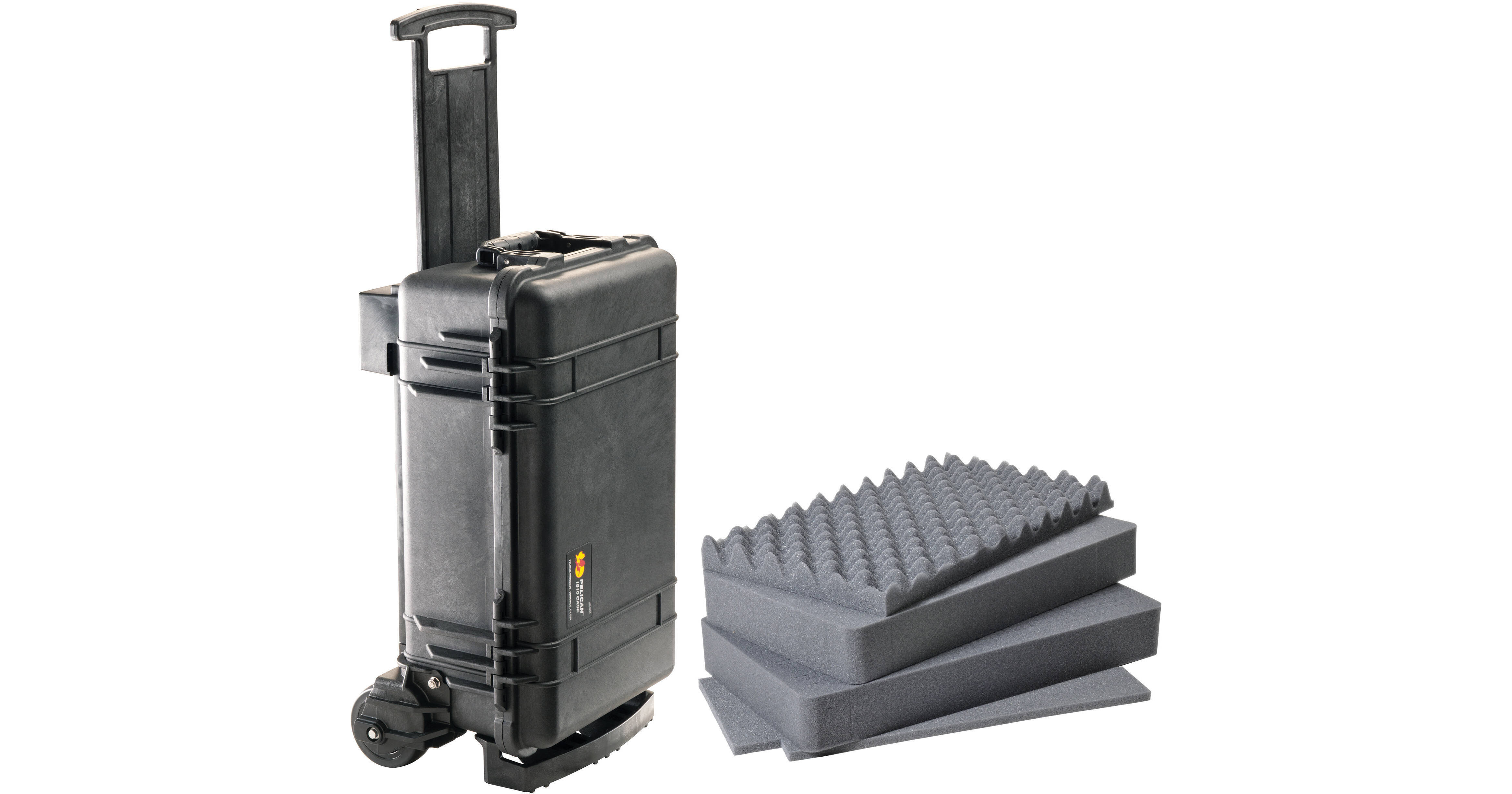 Pelican 1510M Case and Mobility Kit with Foam 015100-0009-110