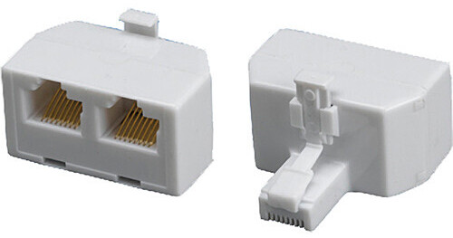 Tera Grand 8P/8C RJ45 Male to 2 RJ45 Female Modular ADP-RJ45M2F