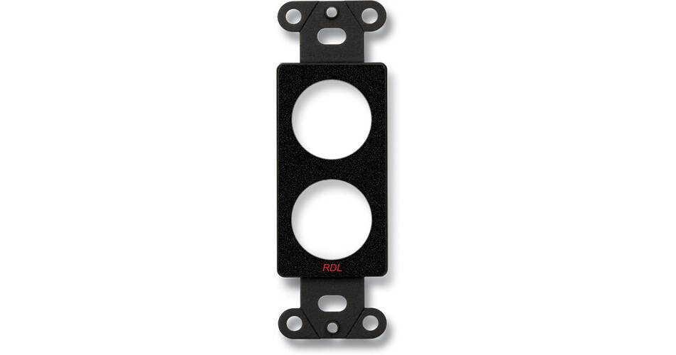 RDL DB-D2 Double Plate for Standard & Specialty Connector DB-D2