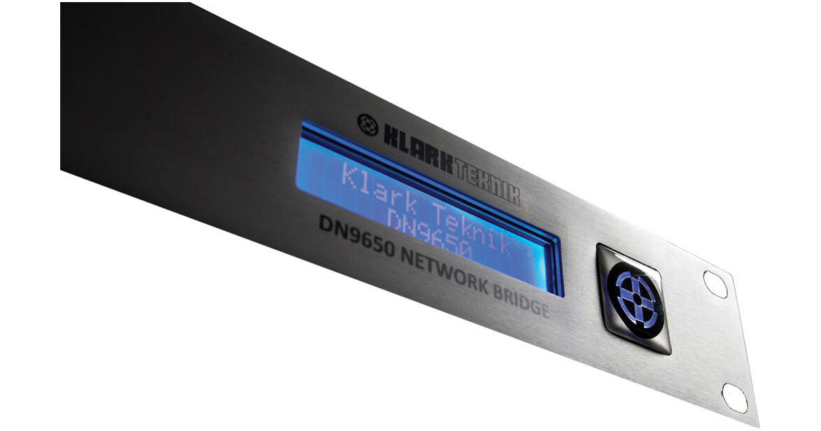 Klark Teknik DN9650 Digital Audio Network Bridge DN9650 B&H