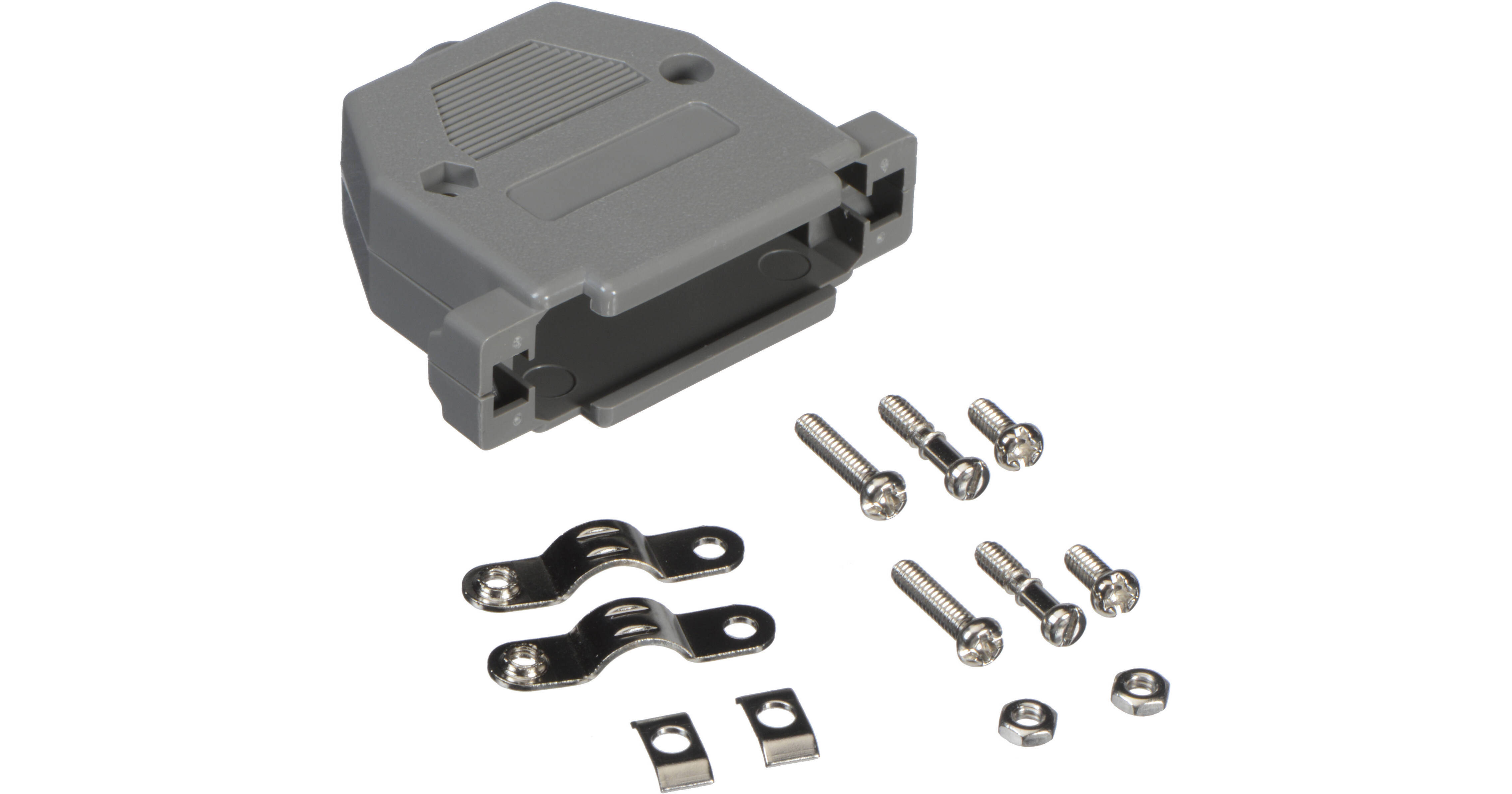 Connectronics 25-Pin D-Sub Connector Hood (Gray) DE25B B&H Photo