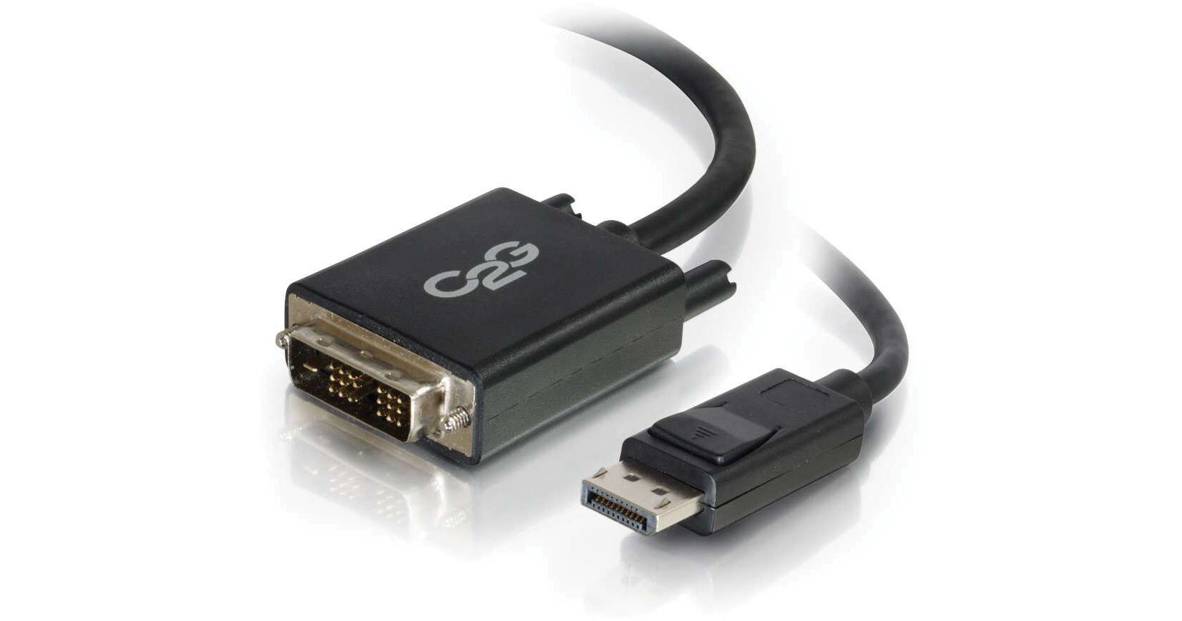 C2G DisplayPort Male to Single Link DVI-D Male Adapter 54328 B&H