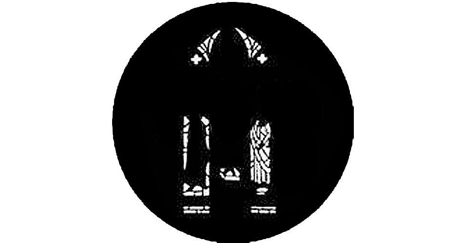 Rosco Steel Gobo #73611 - Stained Glass Comp - Green