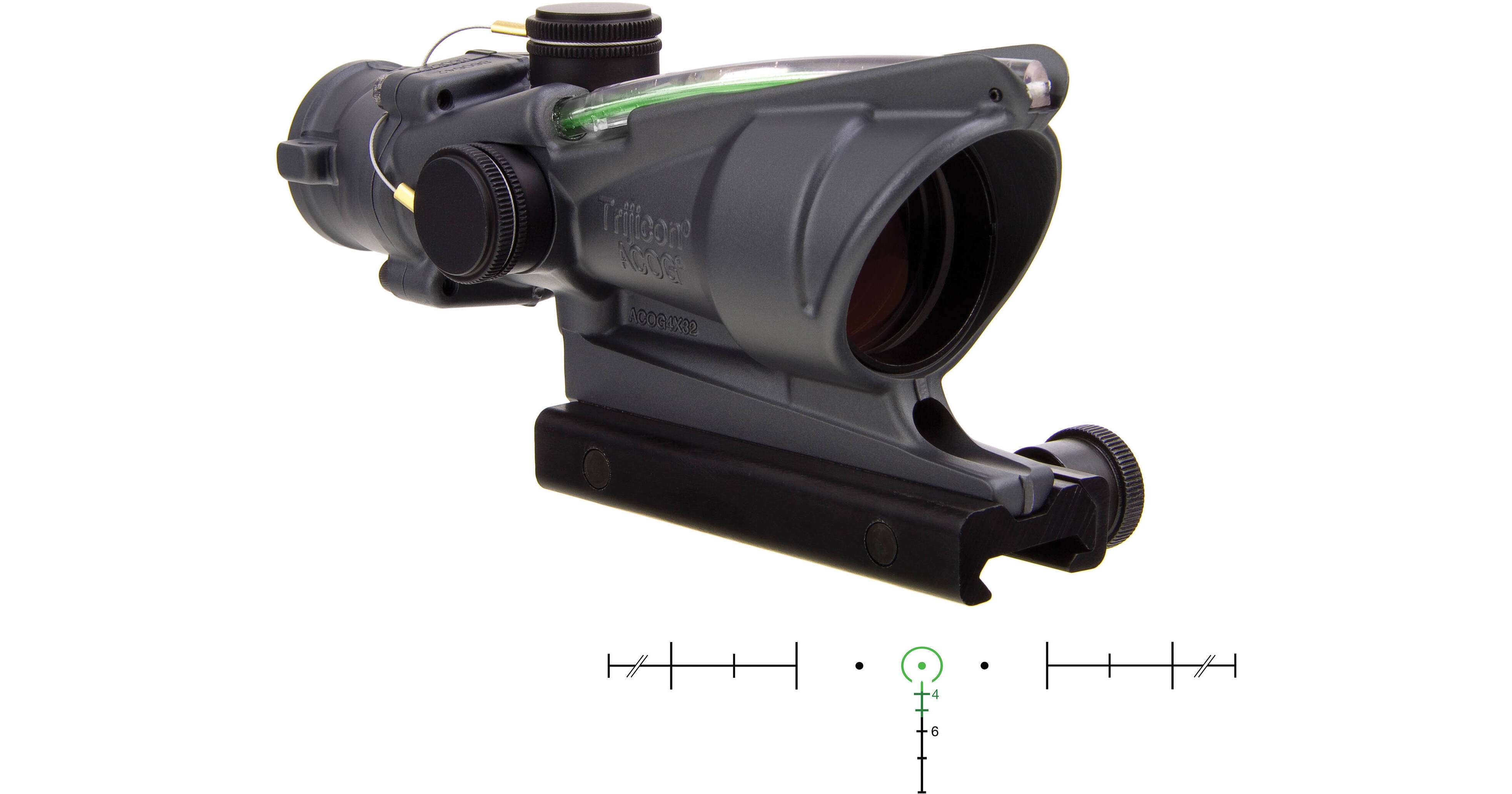 Trijicon 4x32 ACOG Riflescope with TA51 Mount TA31-D-100365 B&H
