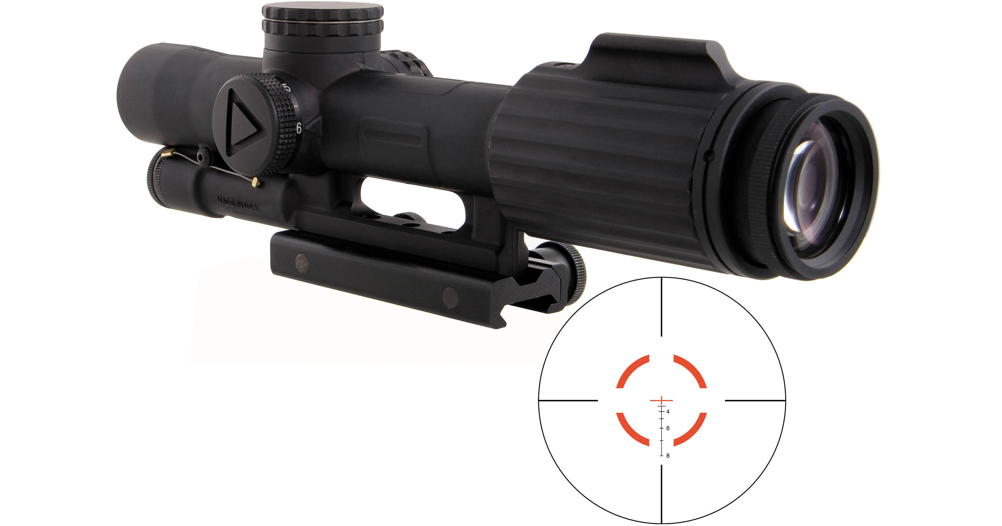Trijicon 1-6x24 VCOG Riflescope VC16-C-1600001 B&H Photo Video