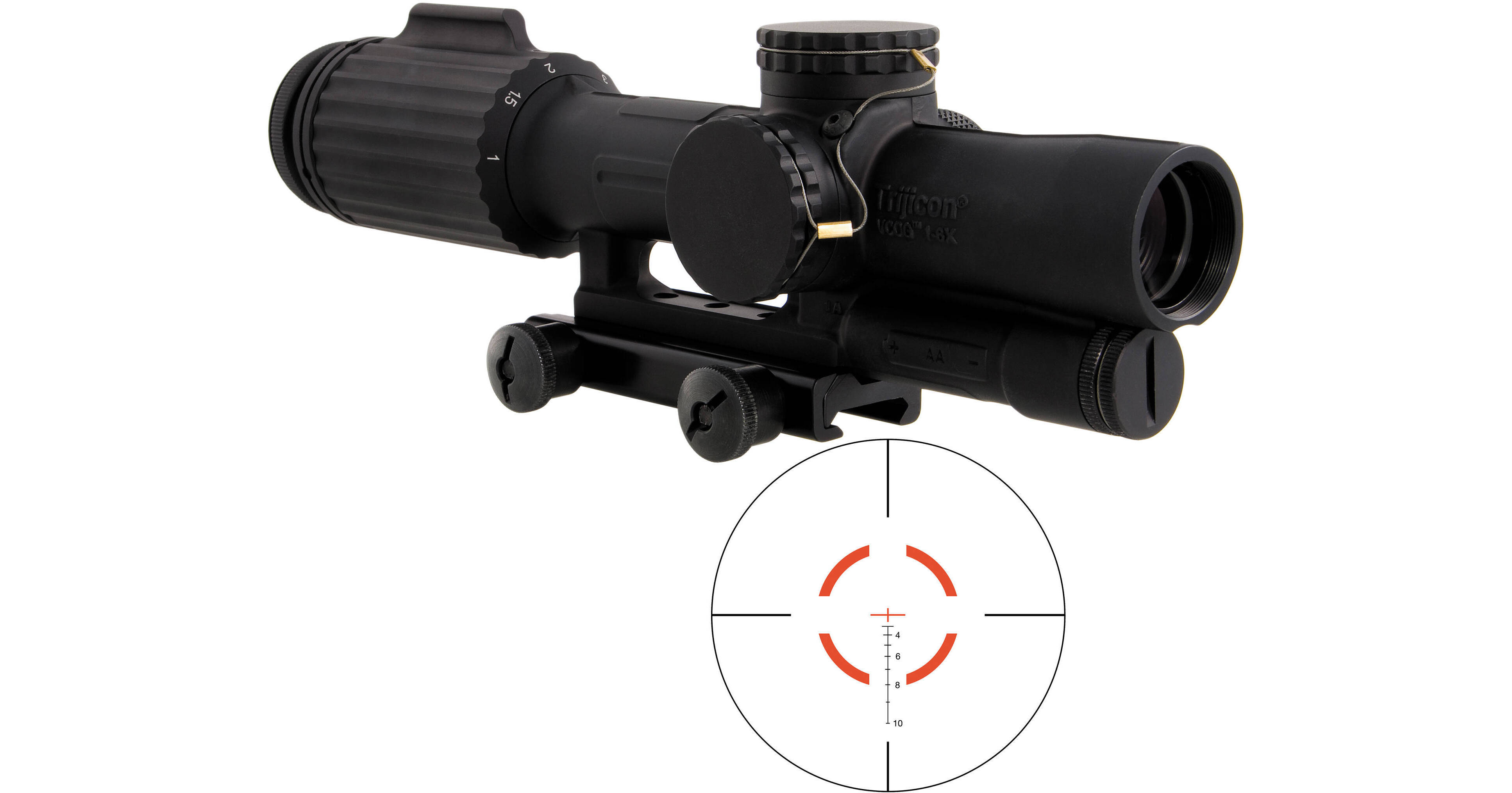 Trijicon 1-6x24 VCOG Riflescope VC16-C-1600004 B&H Photo Video