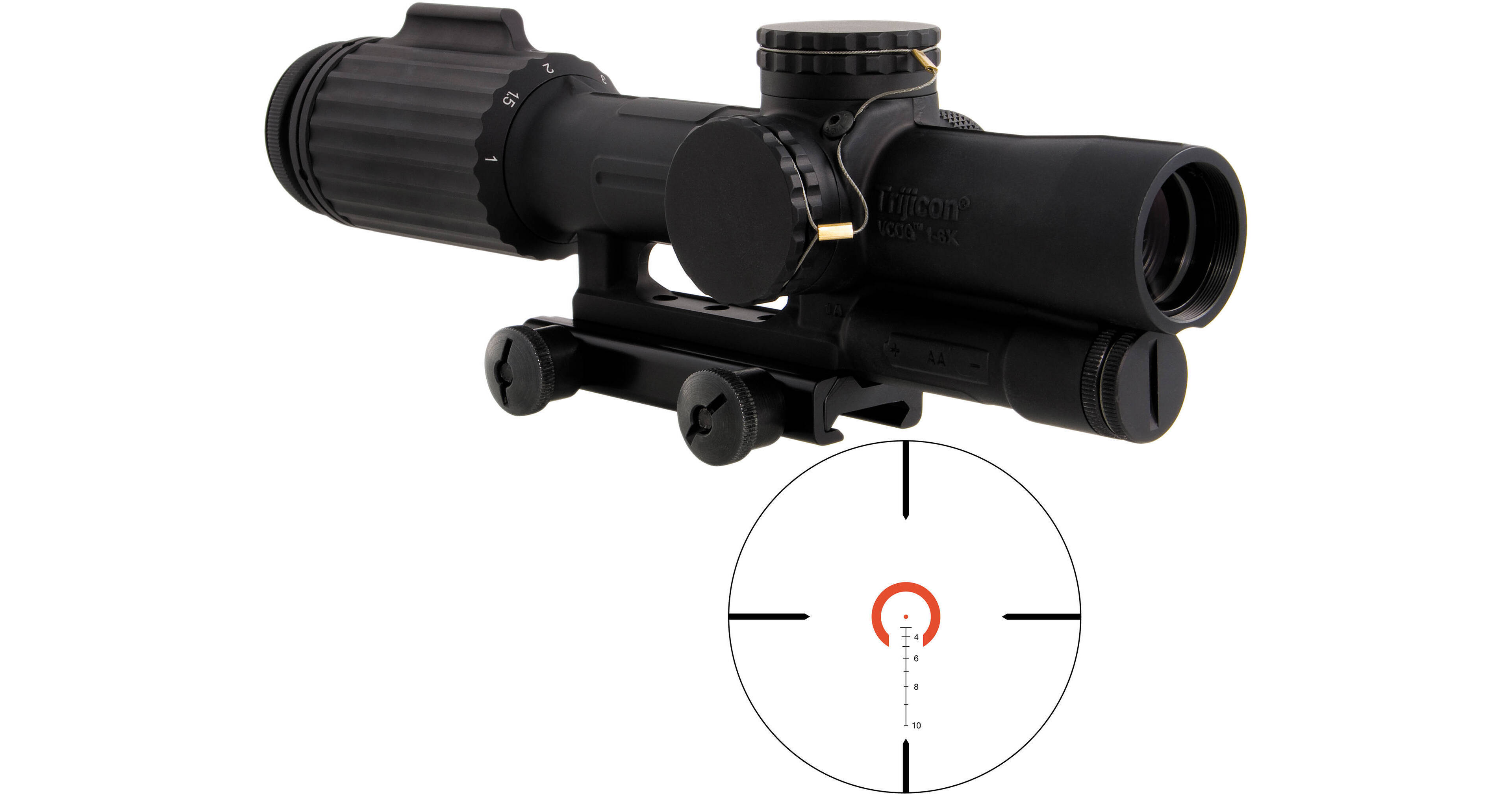 Trijicon 1-6x24 VCOG Riflescope VC16-C-1600005 B&H Photo Video