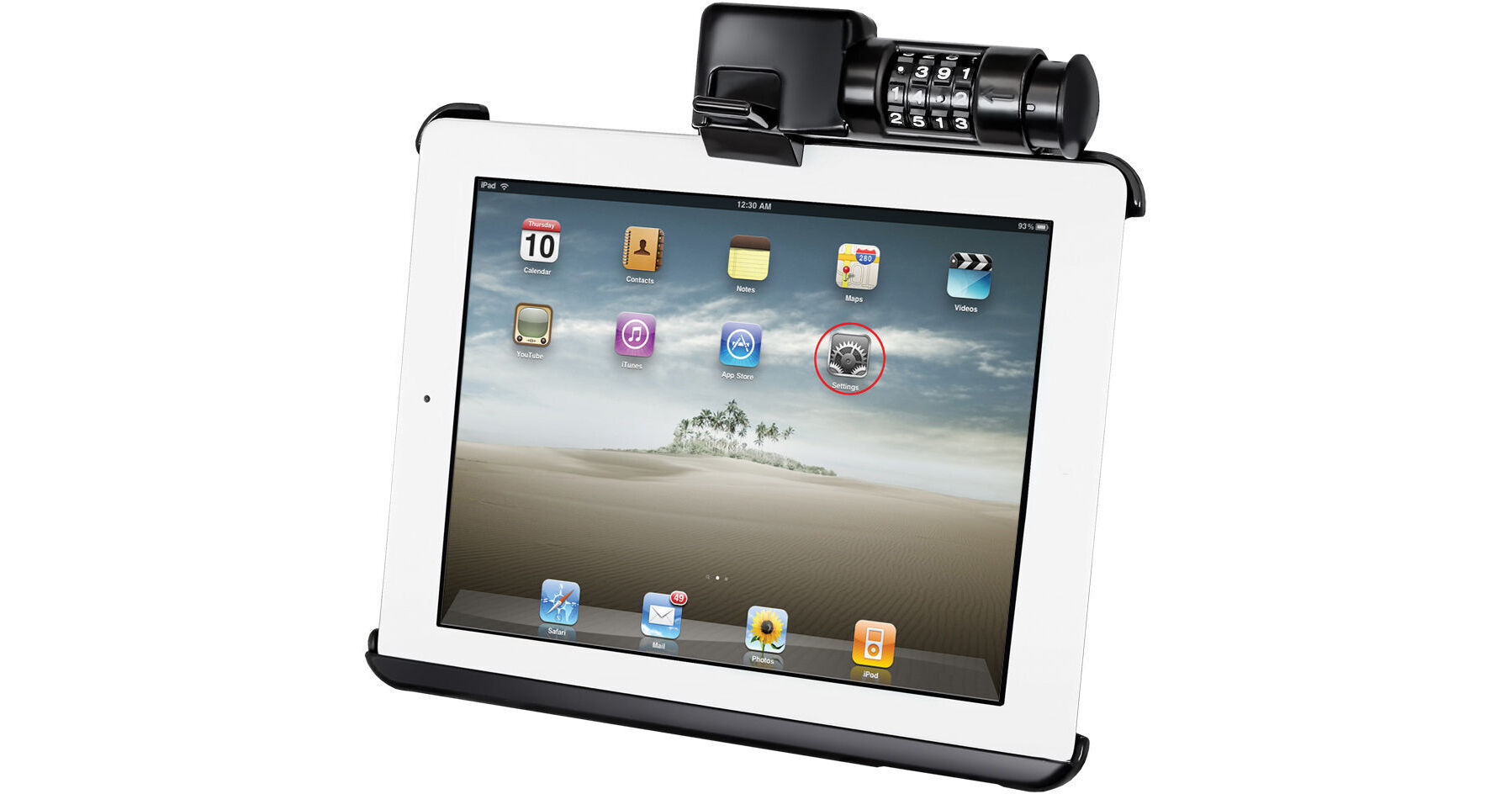 RAM MOUNTS Latch-n-Lock Cradle RAM-HOL-AP8LU B&H Photo Video