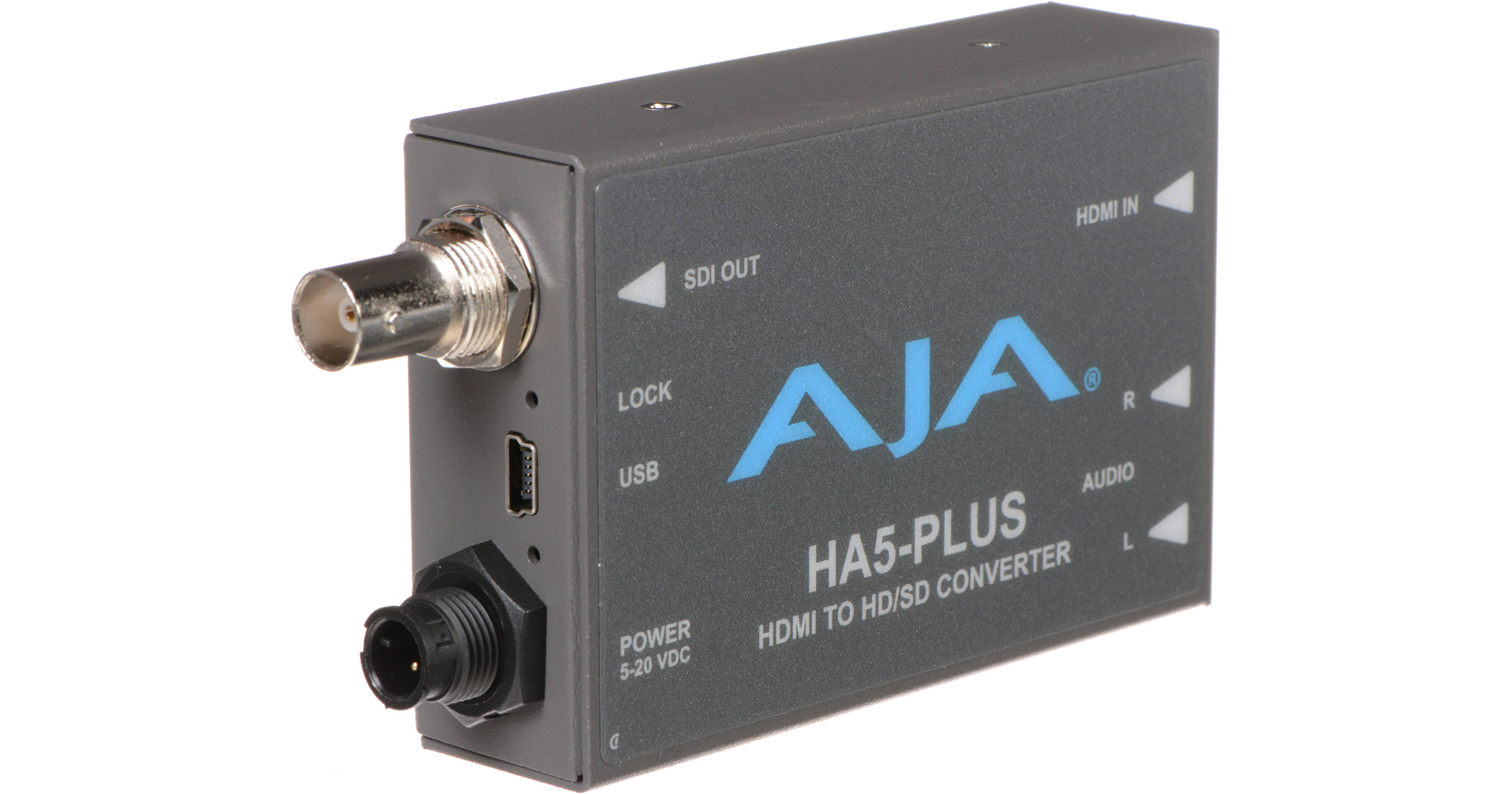 AJA HA5-Plus HDMI to 3G-SDI Mini-Converter HA5-PLUS B&H Photo