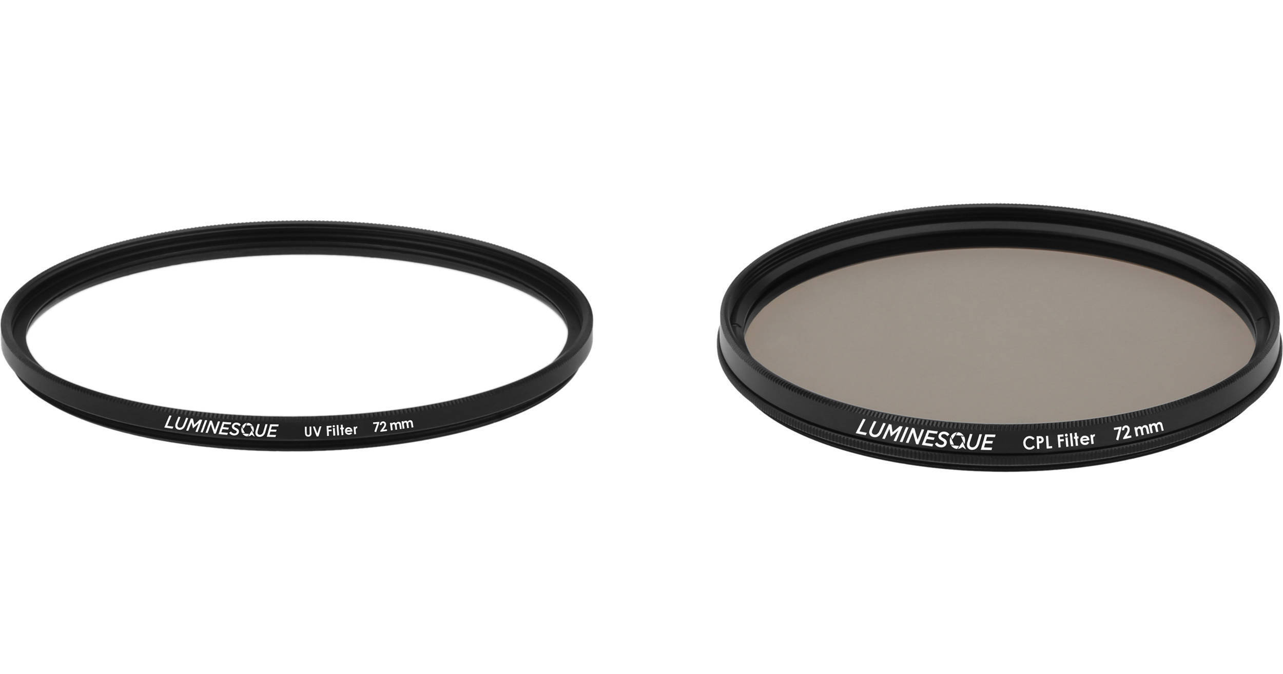 Luminesque 72mm Circular Polarizer and UV Slim PRO UVS-CPKS72