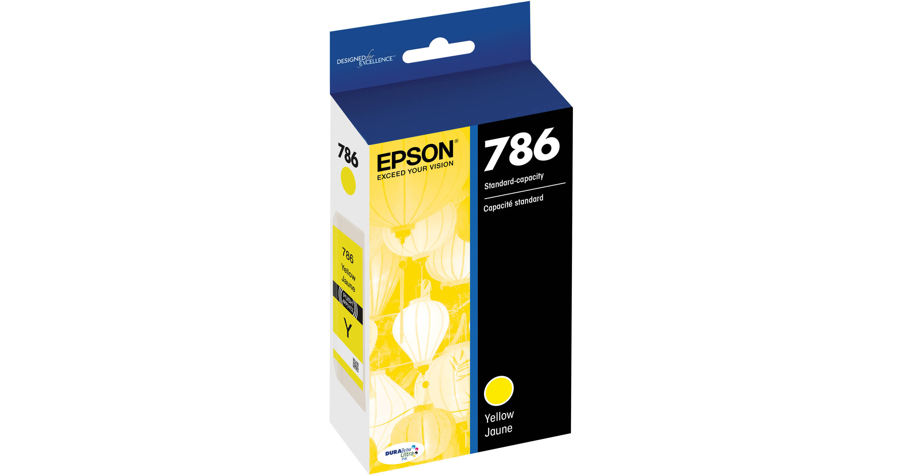 Epson 786 DURABrite Ultra Standard-Capacity Yellow Ink T786420-S
