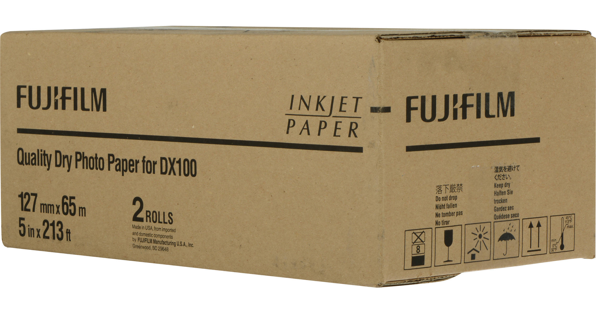 FUJIFILM Quality Dry Photo Paper for Frontier-S DX100 7160488