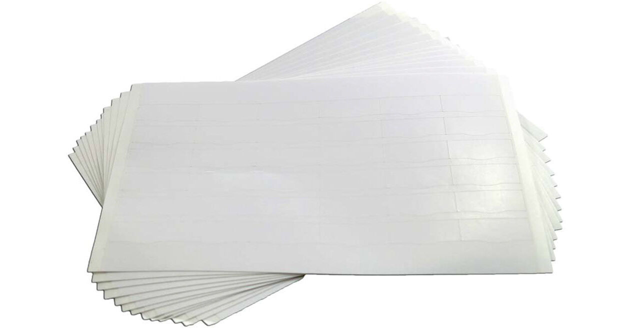 X-keys Blank Legend Sheets for Wide Keys (Set of 10) XK-A-1141-R