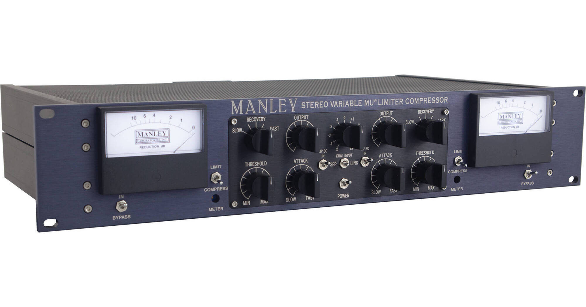 Manley Labs Stereo Variable MU Limiter Compressor MMSSLCMSTBAR