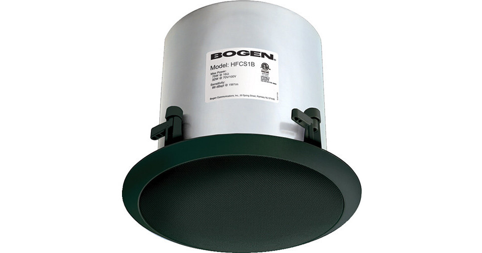 Bogen Ceiling Speaker Calculator | Shelly Lighting