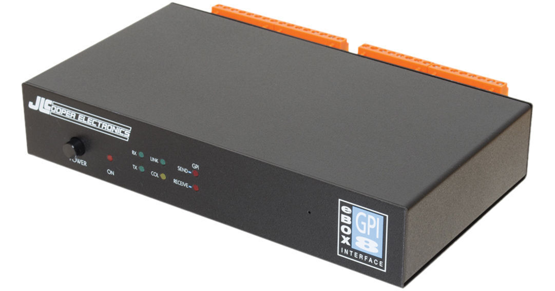 JLCooper eBOX GPI8 Ethernet to GPI Interface EBOX GPI8 B&H Photo