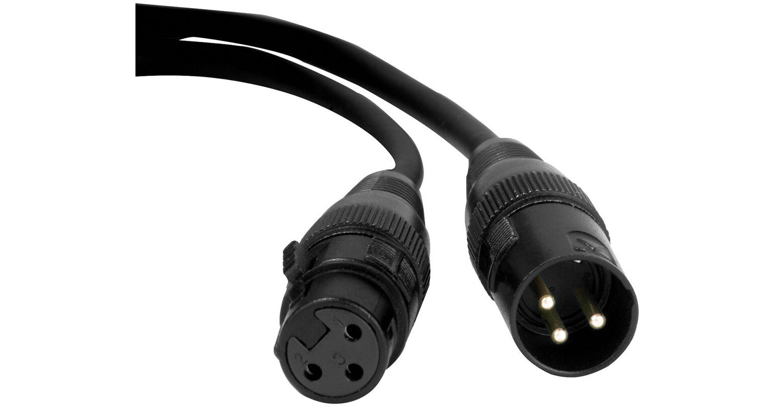 American DJ DMX Pro Series 3-Pin DMX Cable (25') AC3PDMX25PRO