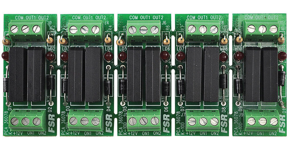 FSR K-10D 5-Relay Card Set K-10D B&H Photo Video
