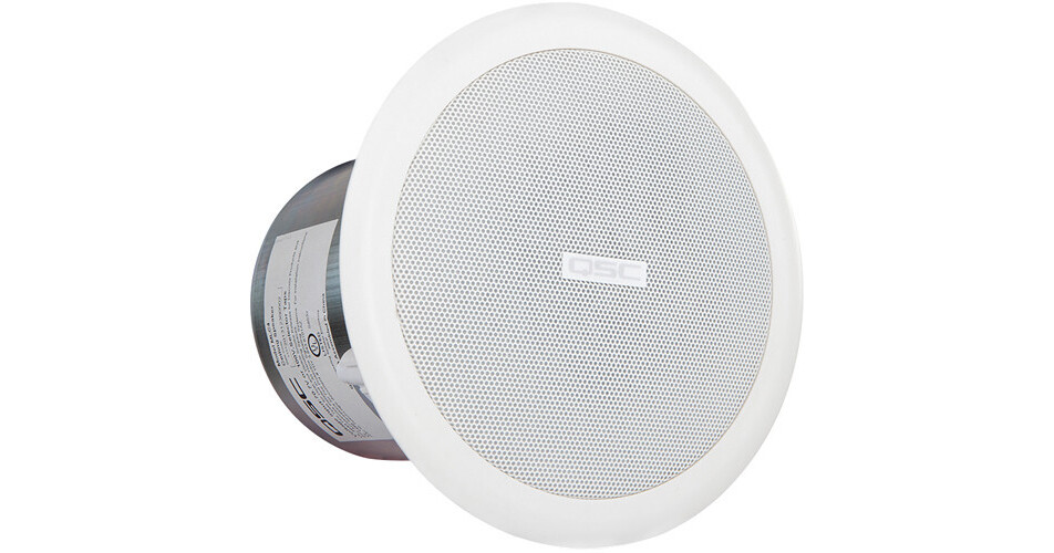 QSC AcousticCoverage Series AC-C4T 4" Ceiling-Mount AC-C4T B&H