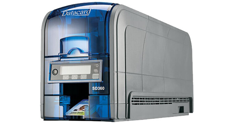 DATACARD SD360 Dual-Sided ID Card Printer 506339-001 B&H Photo