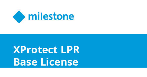 Milestone XProtect LPR Base License XPLPRBL B&H Photo Video