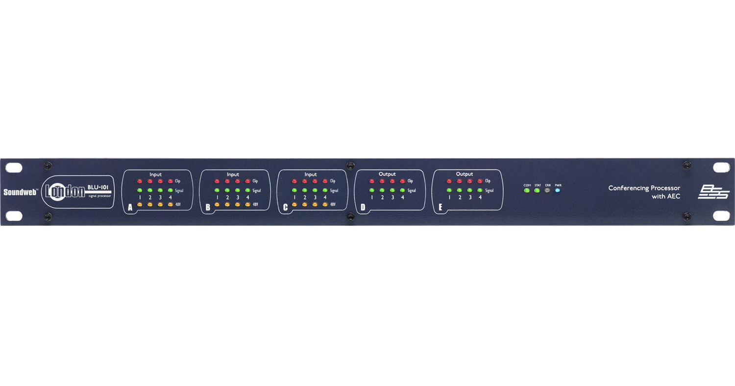 BSS Audio Conferencing Processor with AEC BLU-101 B&H Photo Video