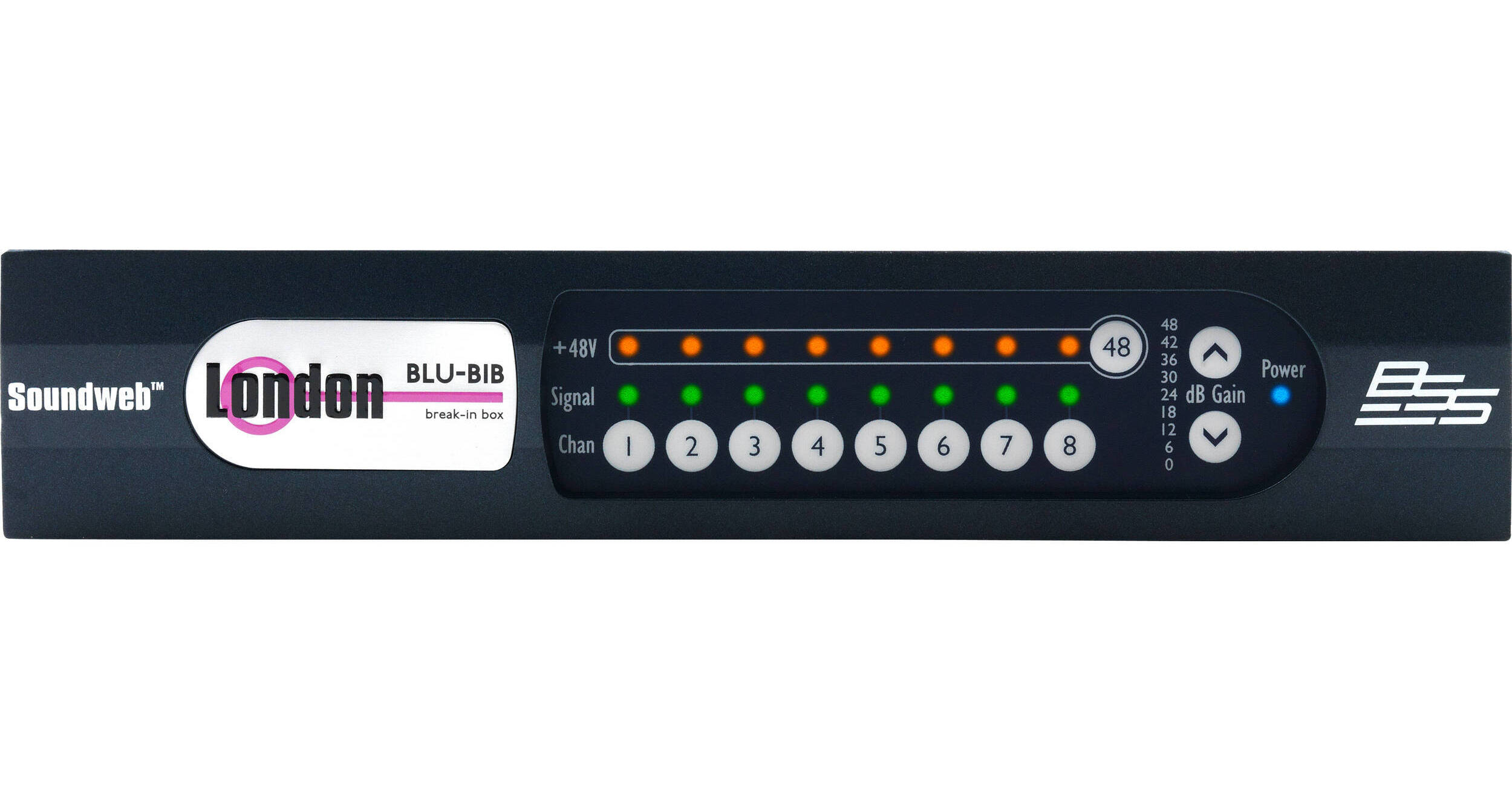 BSS Audio 8-Channel Input Expander Analog Break-In Box BLU-BIB