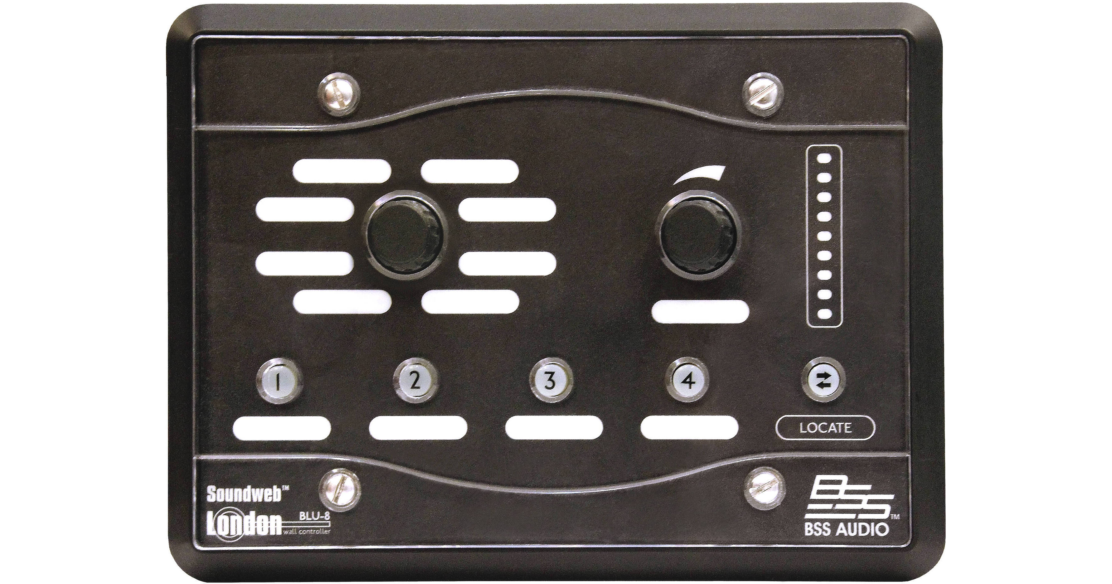 BSS Audio PROGRAMMABLE ZONE CONTROLLER BLACK BLU-8-V2-BLK B&H