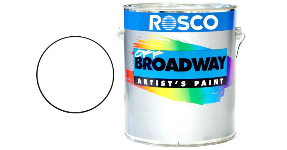 Rosco Off Broadway Paint - White - 5 Gal. 150053500640 B&H Photo