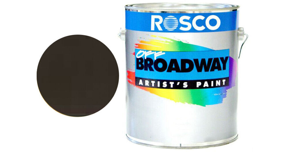 Rosco Off Broadway Paint - Burnt Umber - 1 Gal. 150053540128 B&H