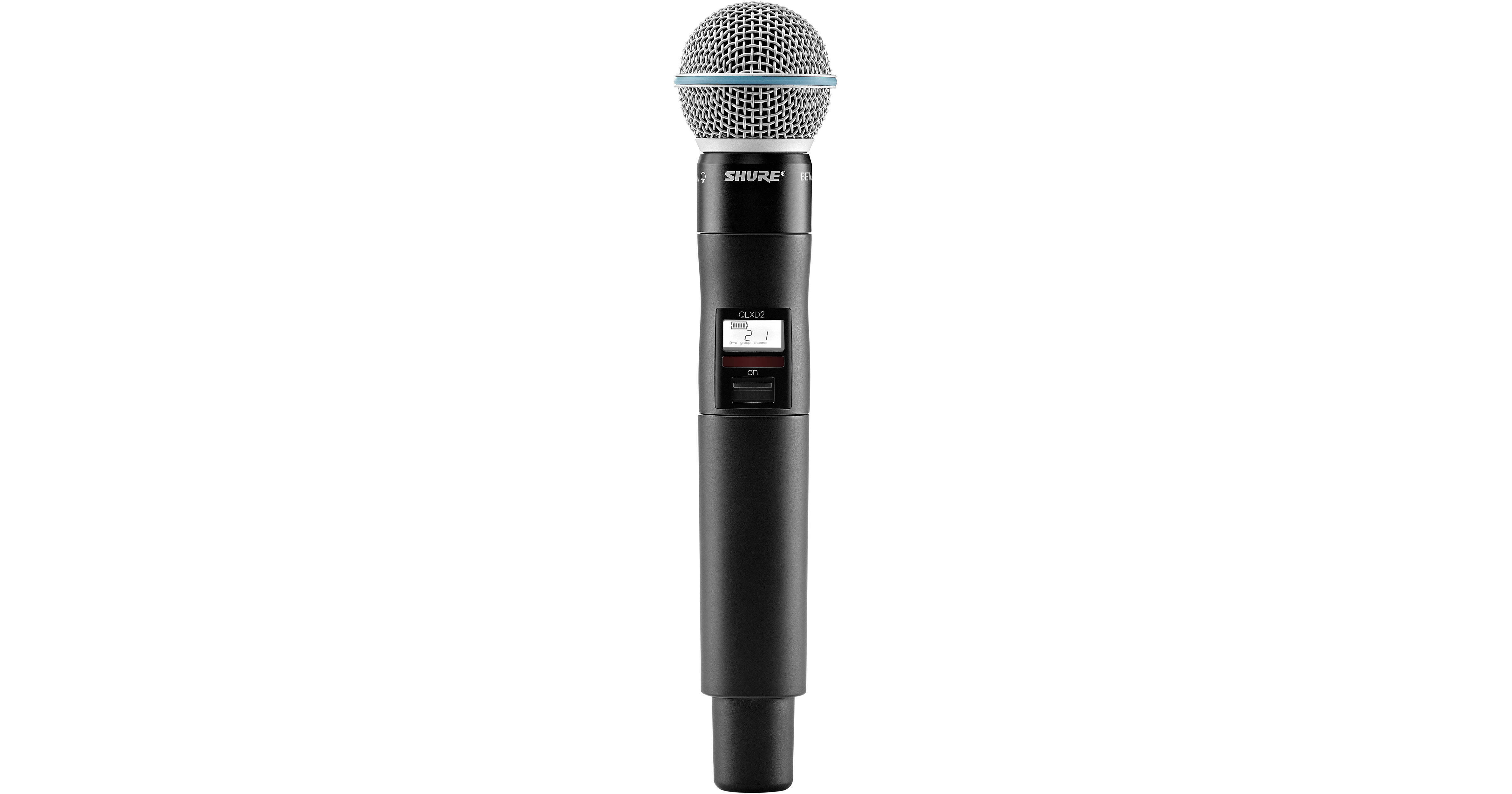 Shure QLXD2/B58A Digital Handheld Wireless QLXD2/B58-G50 B&H