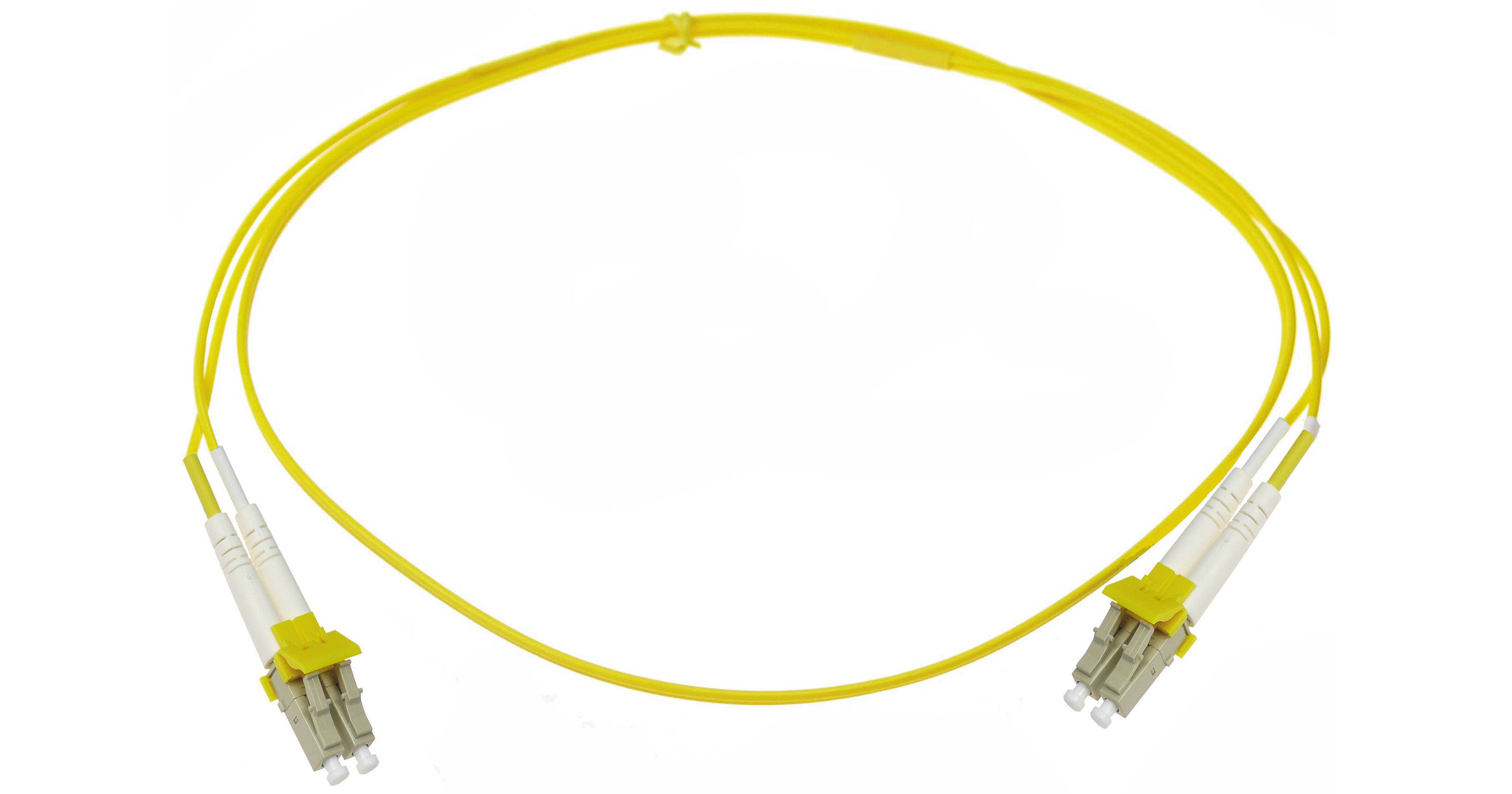 NTW net-Lock LC/LC Fiber Patch Cable OS1 Single NLKLCLC-03SDR