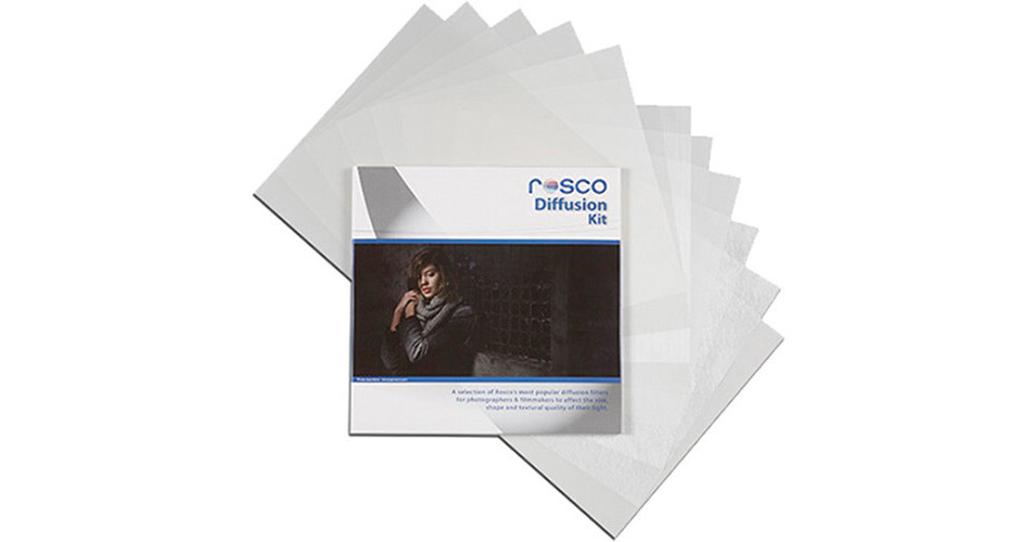 Rosco Diffusion Filter Kit (12 x 12") 110120120001 B&H Photo