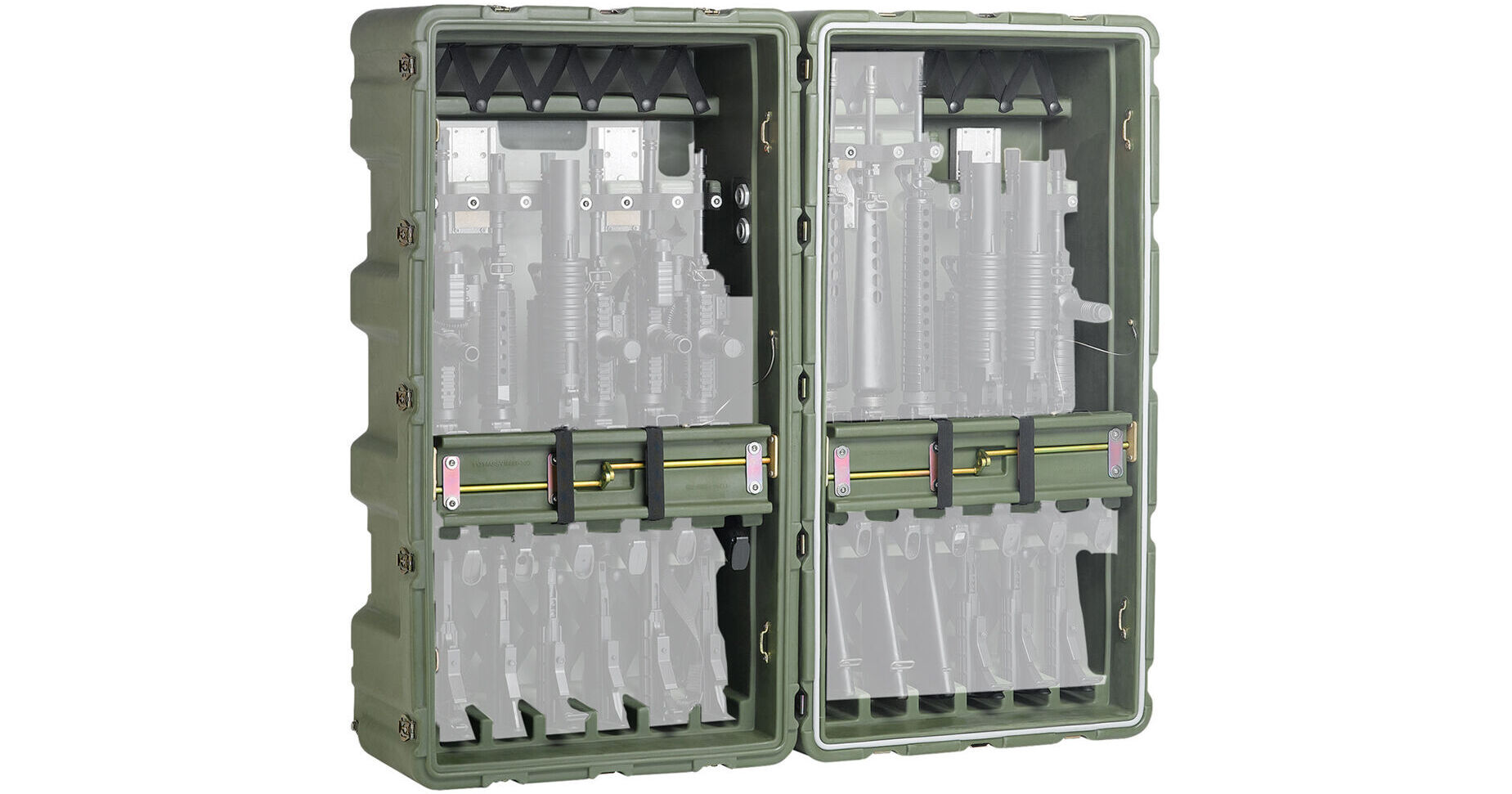 Pelican Rifle Case (OD Green) 472-M4-M16-12-137 B&H Photo Video