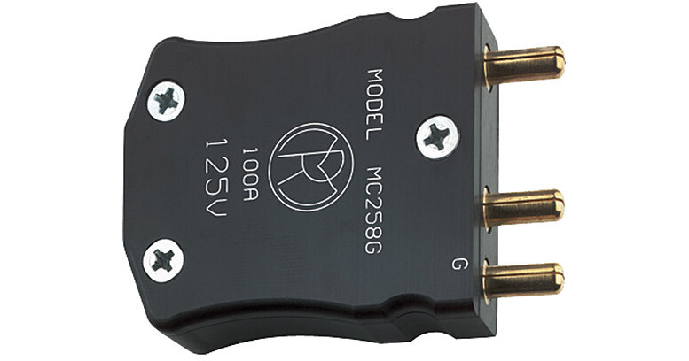 Mole-Richardson Male Bates Connector (100A/125V) MC358G B&H