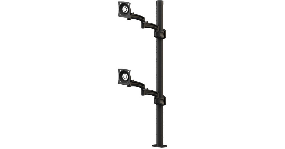 Winsted Prestige Dual Articulating Monitor Mount (42" Post)