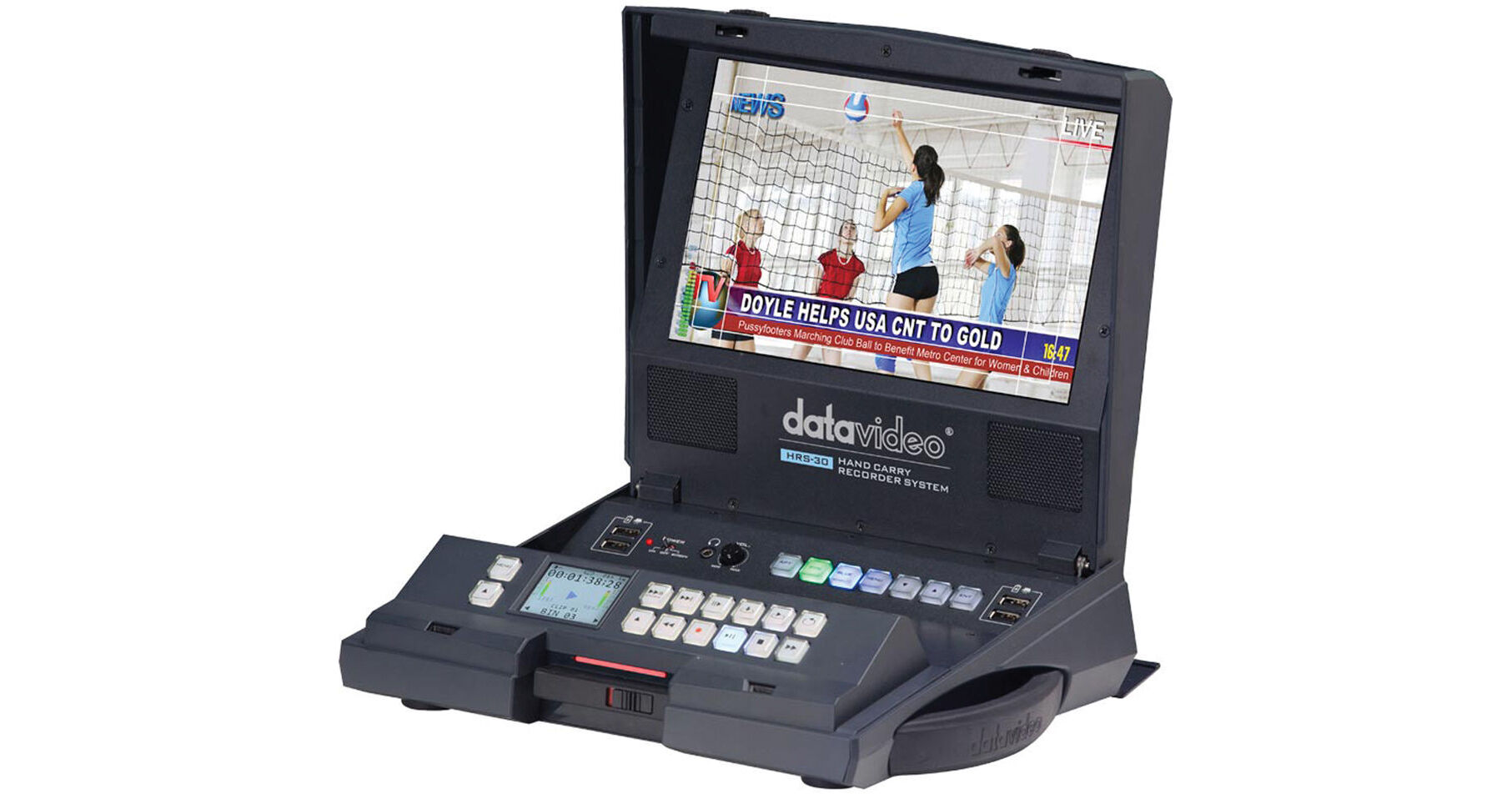 Datavideo HRS-30 Portable Hand Carried SD/HD-SDI Recorder HRS-30