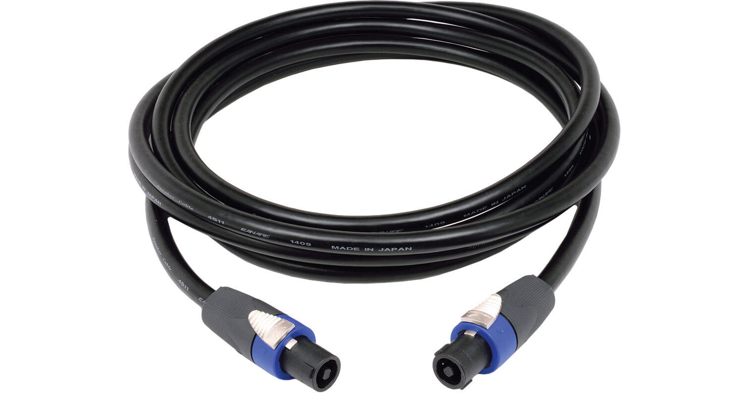 Benchmark NL4 to NL4 4-Pole Bi-Amp Cable (25') 500-06225-422 B&H