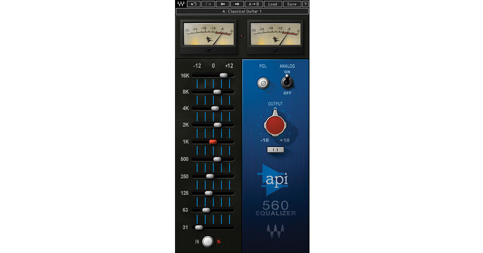Waves API 560 - Graphic EQ Plug-In API560TDM B&H Photo Video