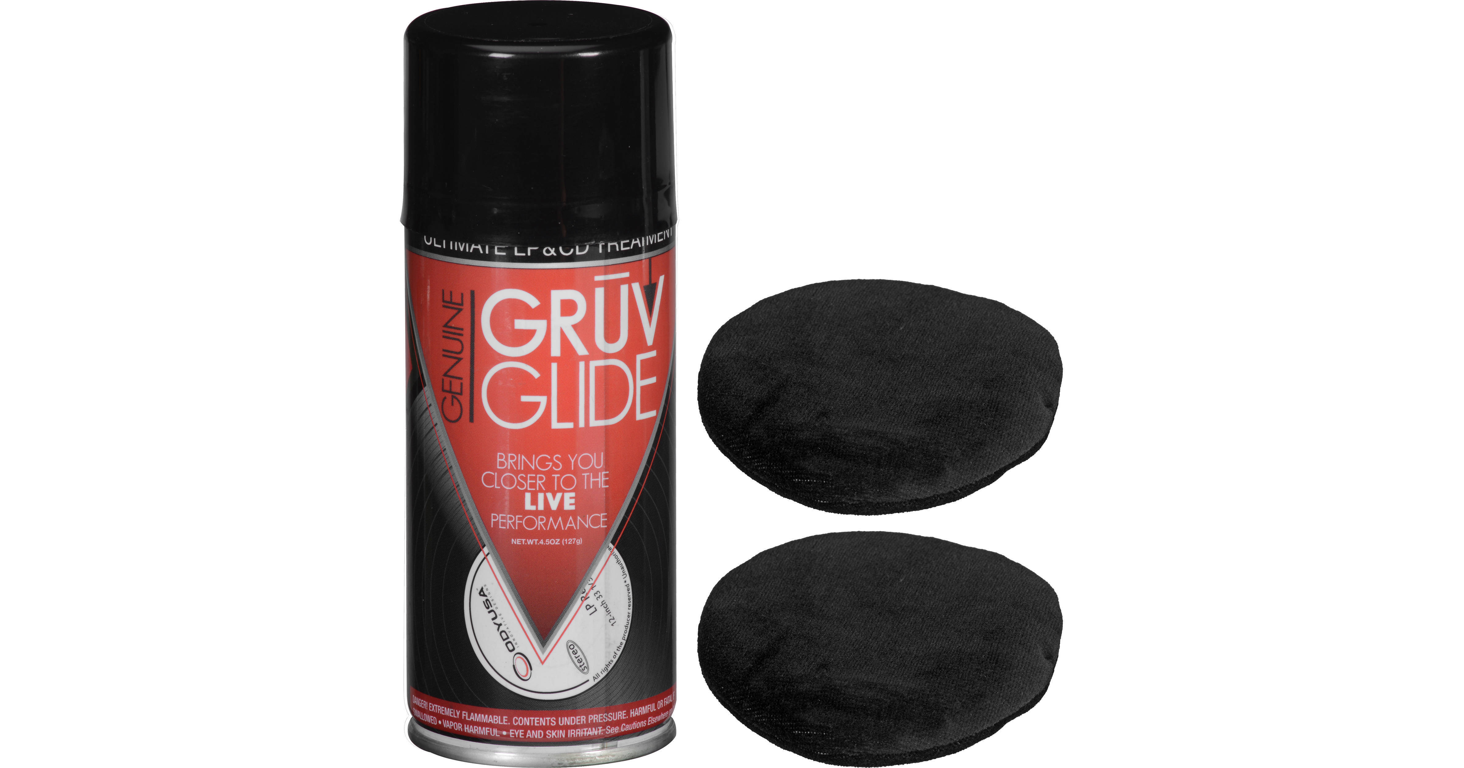 GruvGlide LP and CD Cleaning and Treatment Kit GRUV GLIDE B&H