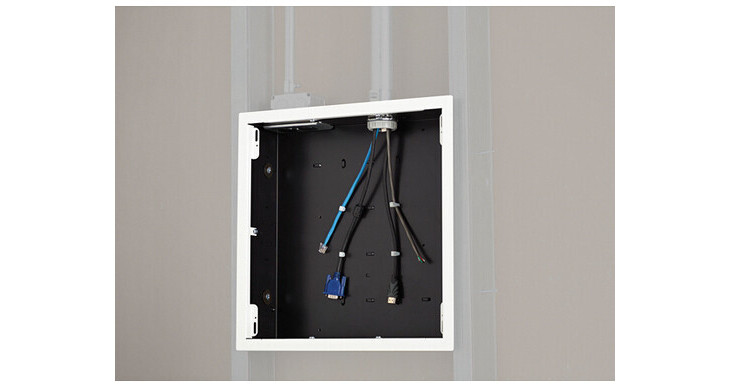Chief PAC5265FW Large In-Wall Storage Box with Flange PAC526FW