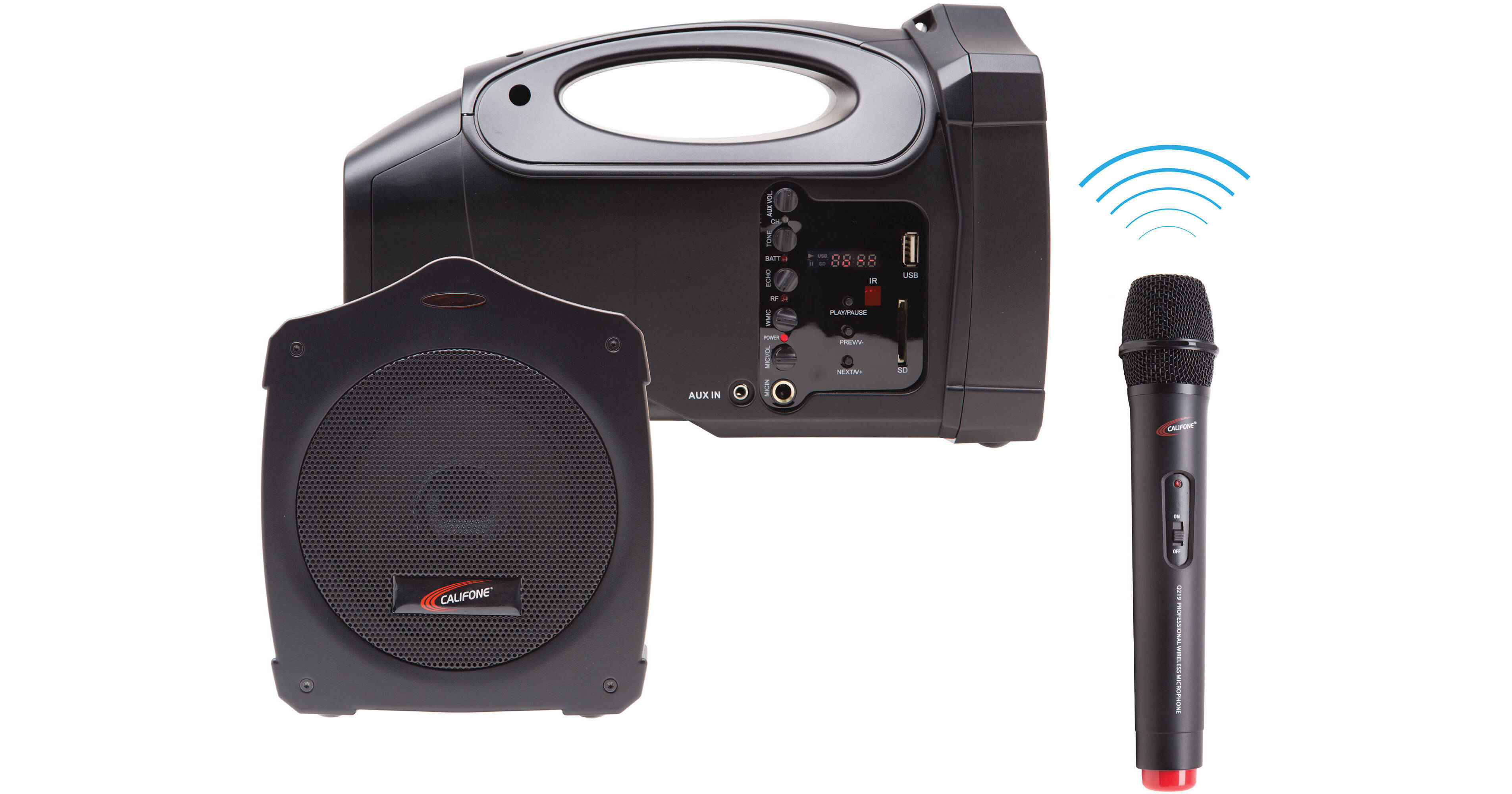 Califone PA219 Wireless Megaphone with Microphone PA219 B&H