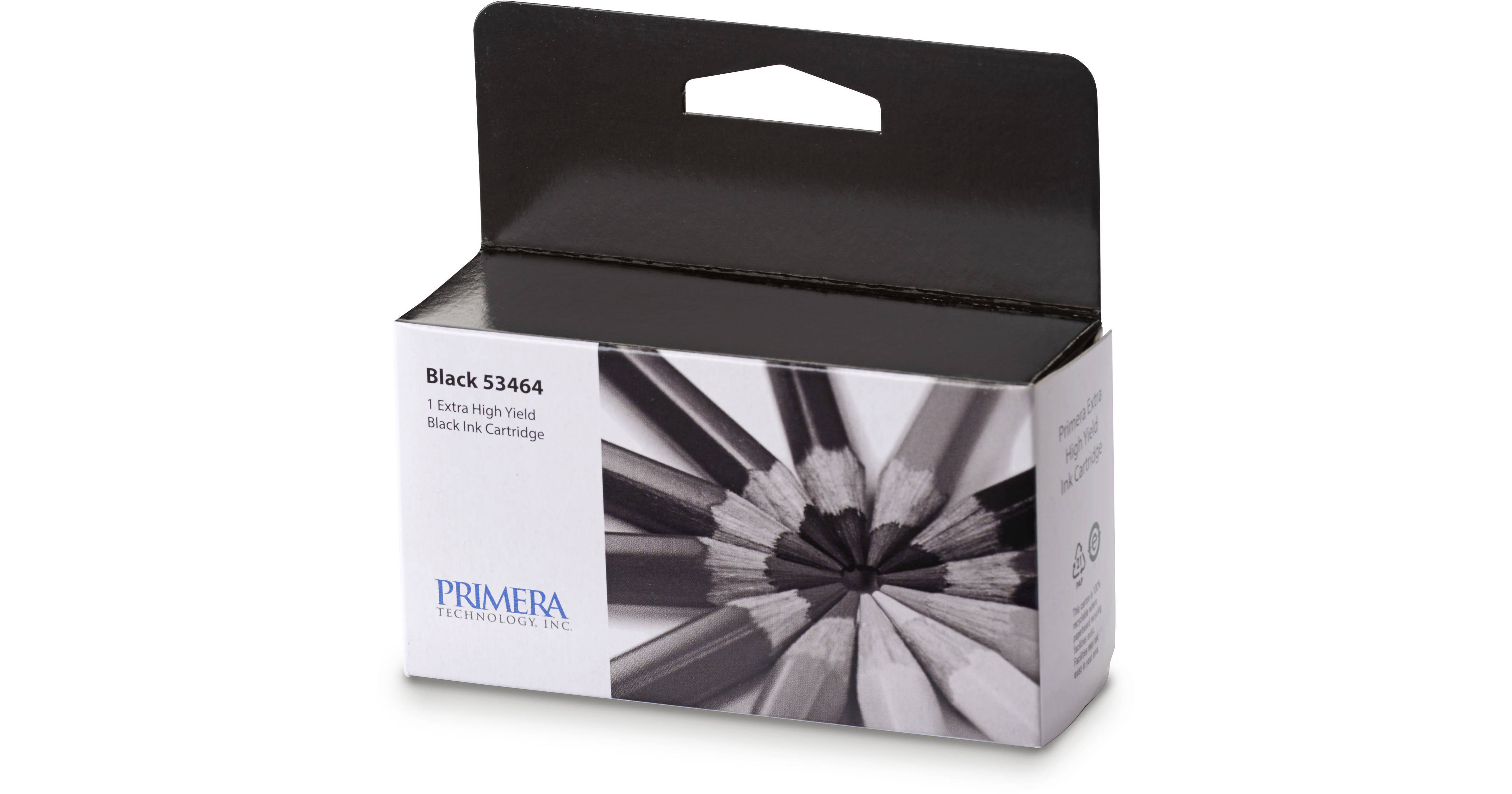 Primera Black Ink Cartridge for LX2000 Color Label Printer 53464