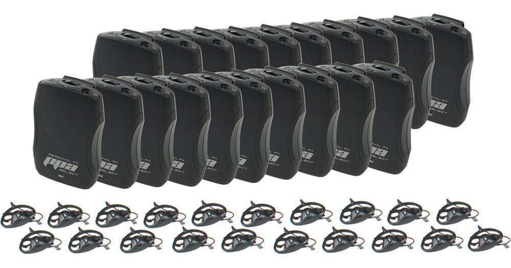 Williams Sound FM R37 Receiver Bundle (20-Pack) PPA R37-20 B&H