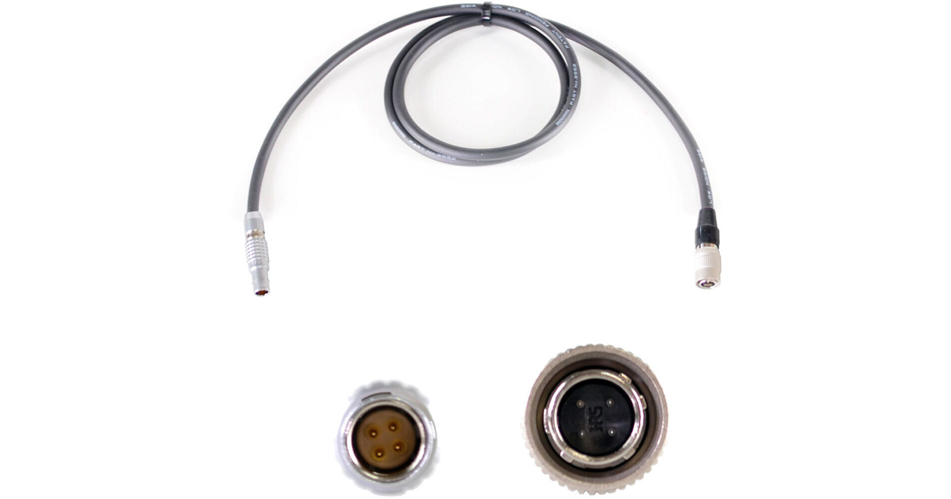 Nebtek RED to SmallHD DP7 Power Cable 4-Pin LEMO Male SHD-H4-L4