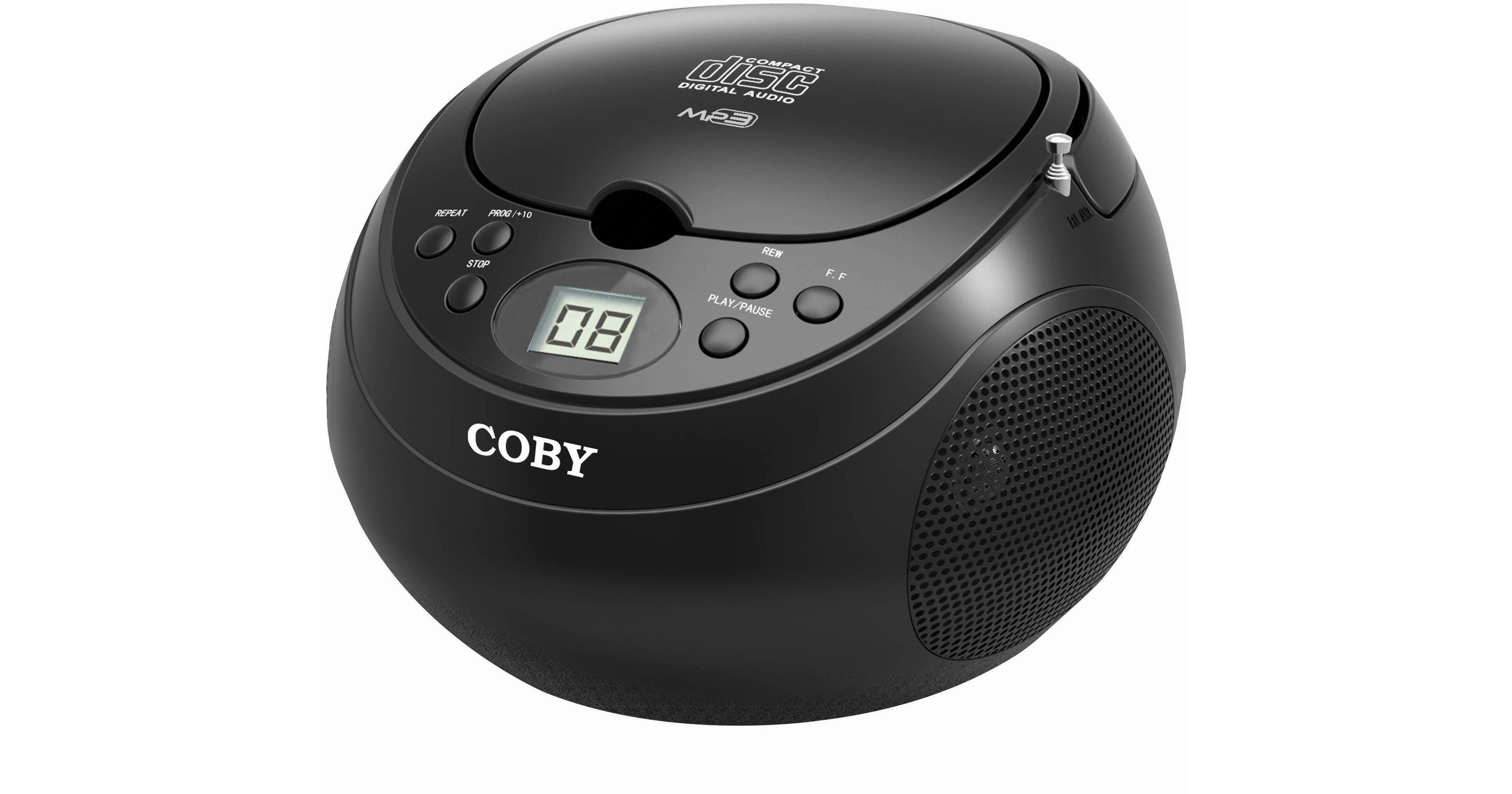 Coby Mpcd 170 Portable Boombox Black Mpcd 170 Blk Bandh Photo