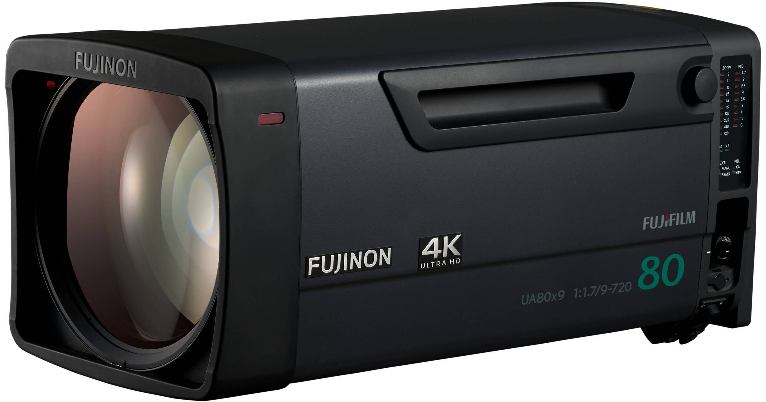Fujinon UA80X9BESM UA Series 80x Zoom 2/3" 4K UHD UA80X9BESM-S35